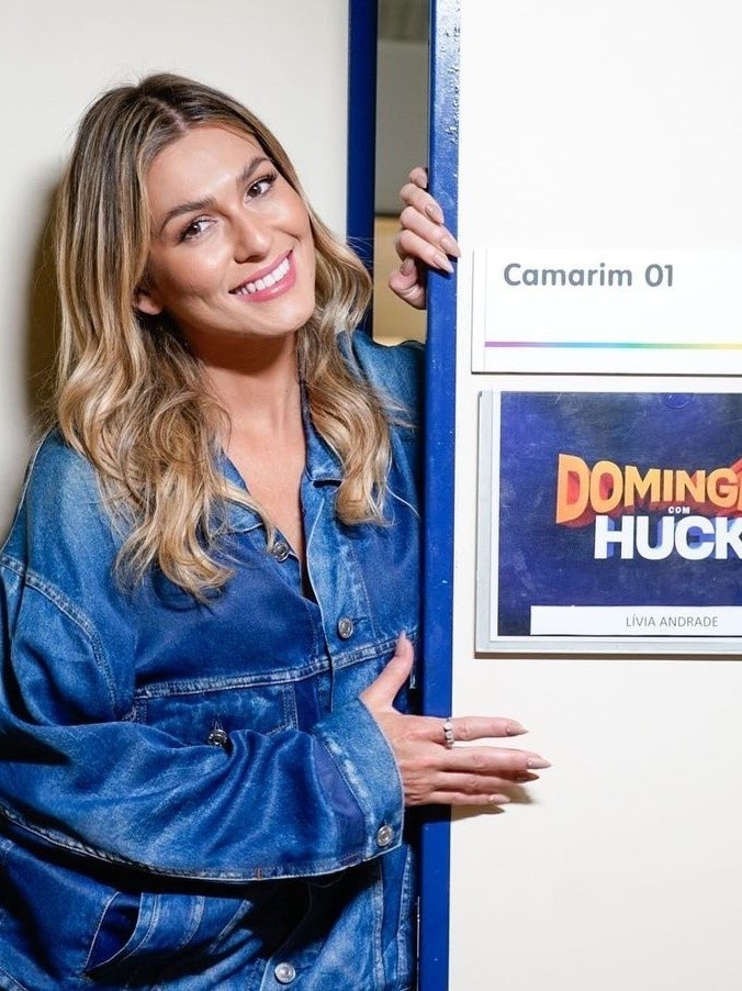 Lívia Andrade: integrante do 'Domingão' foi modelo e mudou o visual ...
