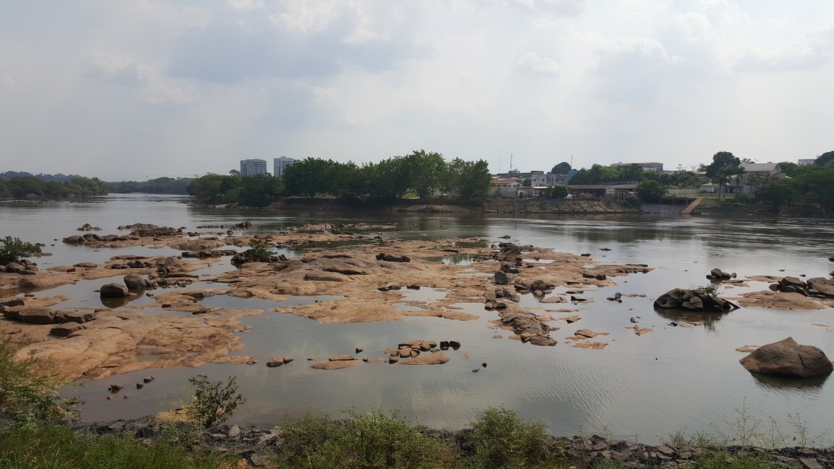 Nível do Rio Machado iguala menor marca registrada em Ji-Paraná, RO ...