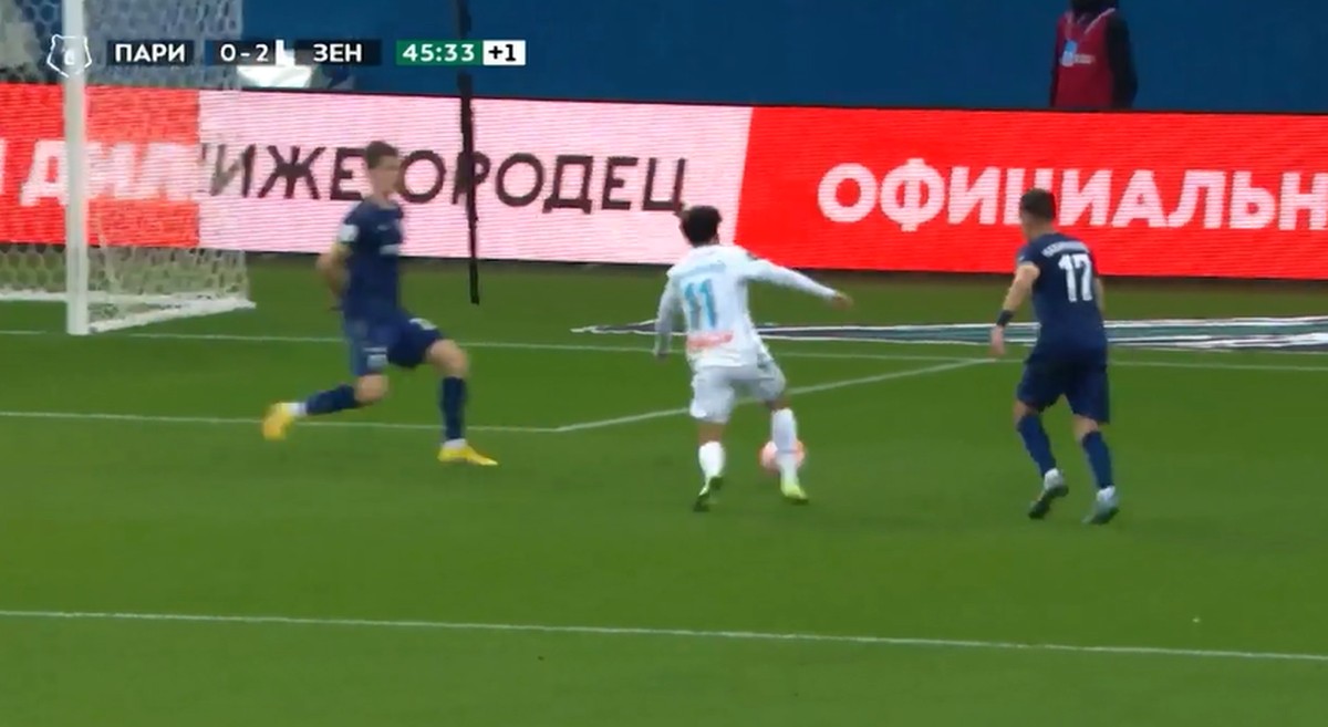 Claudinho dá lençol duplo e faz golaço pelo Zenit; assista! | futebol ...