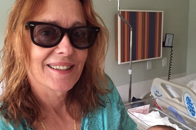 De volta às novelas, Maria Zilda comemora chegada da neta - Patrícia ...