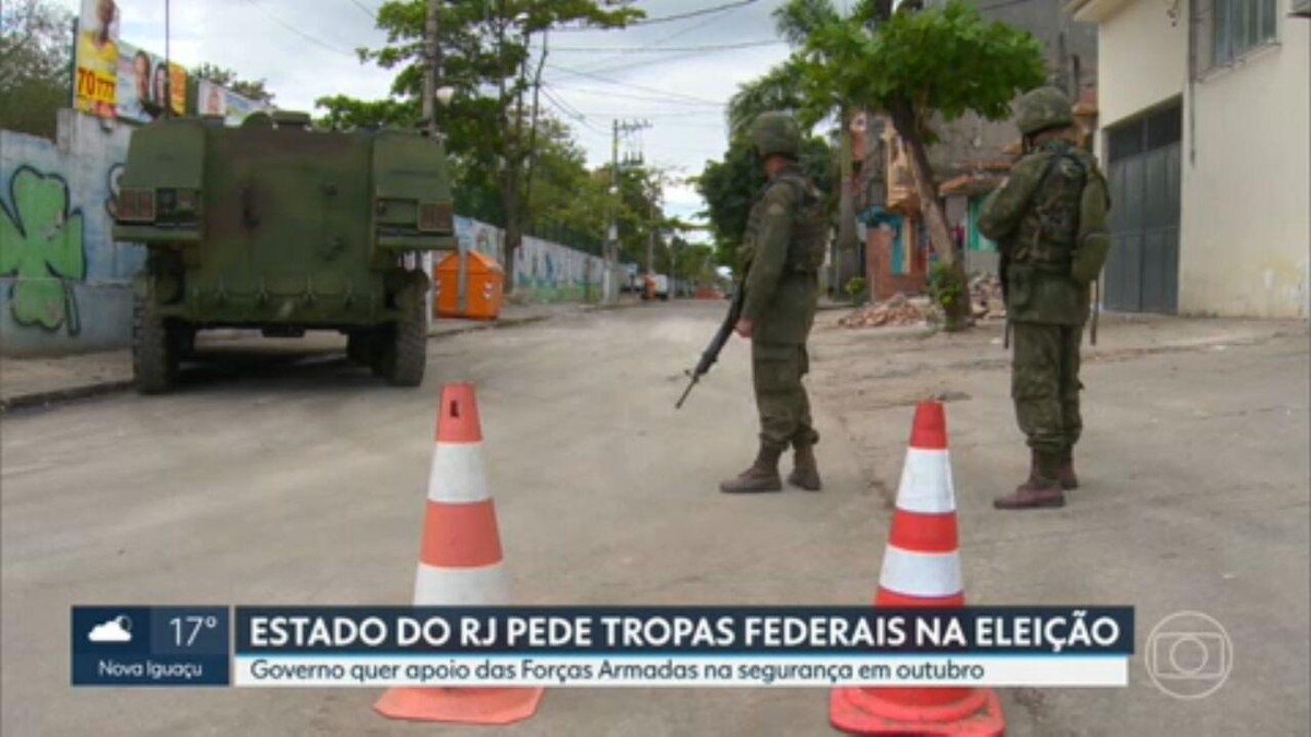 Governo Do Rj Pede Atuação Das Forças Armadas Para A Segurança Nas