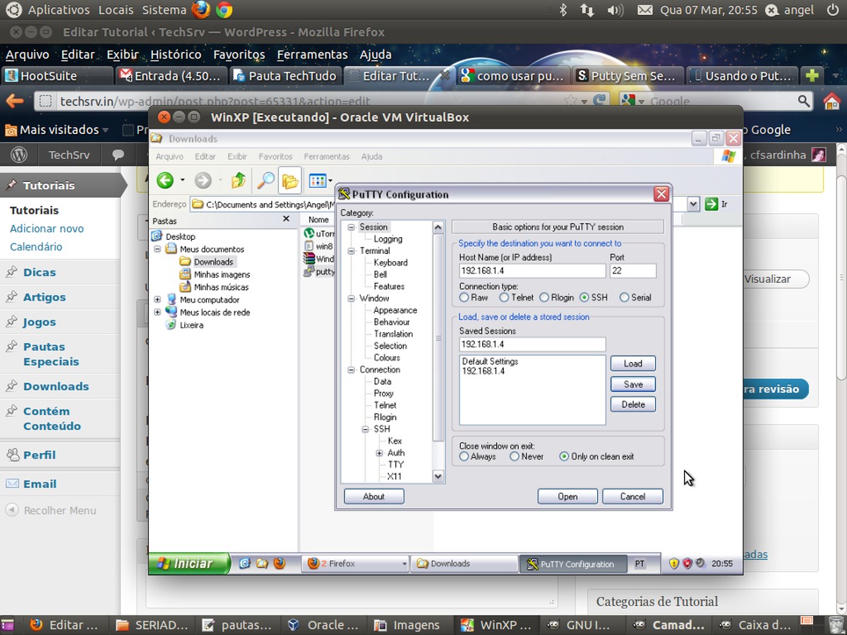 Como usar o PuTTy | Dicas e Tutoriais | TechTudo