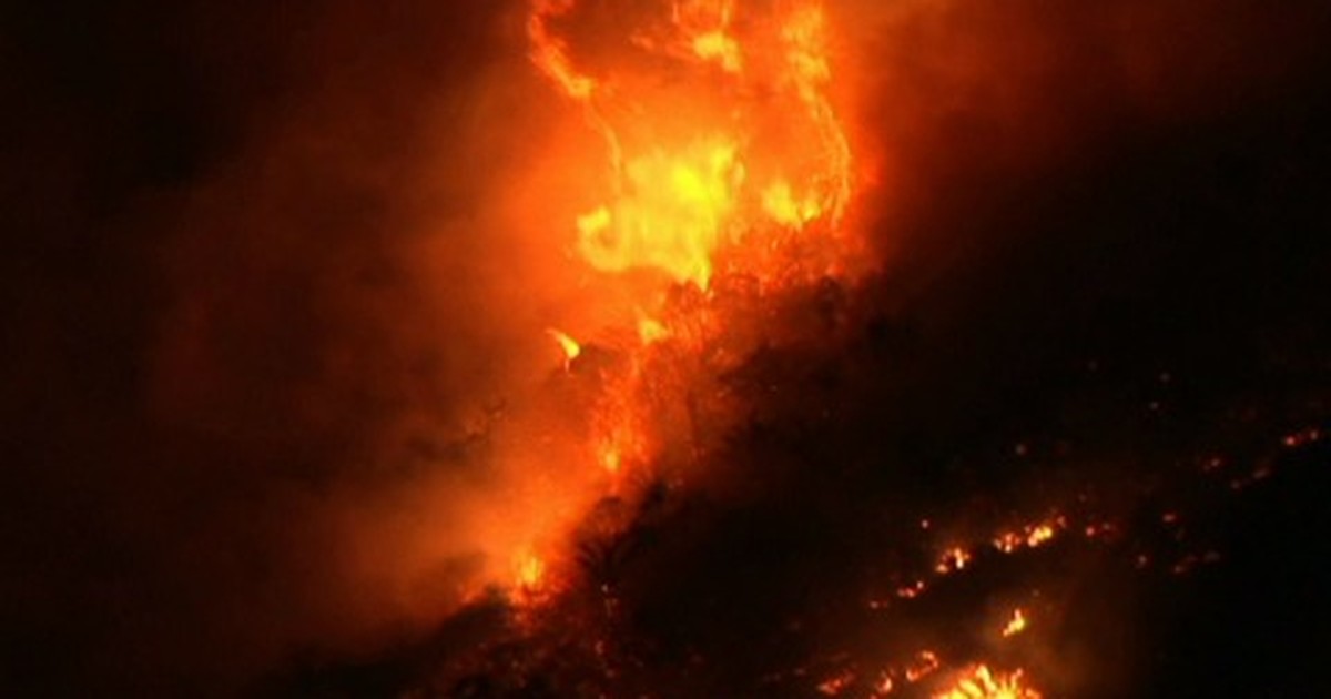 G1 - Incêndios no Rio atingem reservas em área nobre, Grajaú e Realengo ...