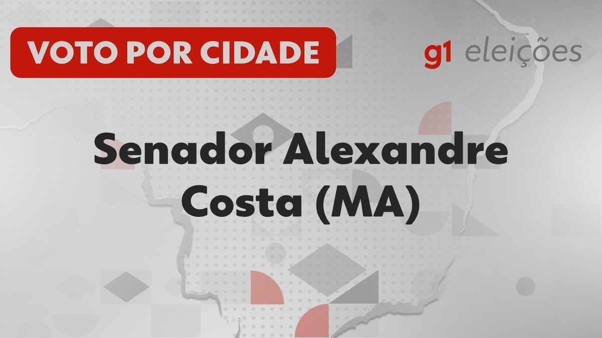 Eleições em Senador Alexandre Costa (MA): Veja como foi a votação no 1º ...