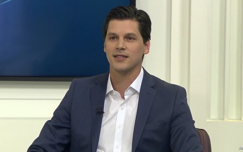 Daniel Vilela, candidato ao governo de Goiás, é entrevistado no JA 1ª ...