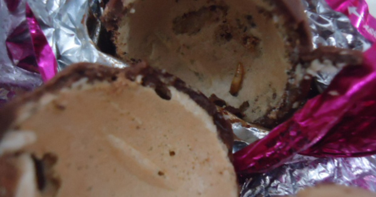 G1 - Mulher diz ter encontrado larvas em seis bombons durante a Páscoa ...