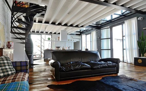 Décor do dia: opostos que se completam - Casa Vogue | Interiores