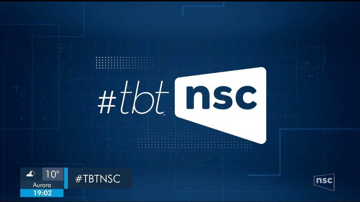 NSC TV lança projeto #tbt para o NSC Notícias | nsctv | Rede Globo