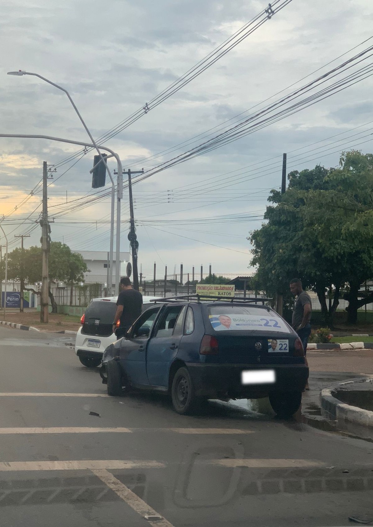 Motorista com sinais de embriaguez colide em carro na zona Oeste de Boa Vista | Roraima | G1