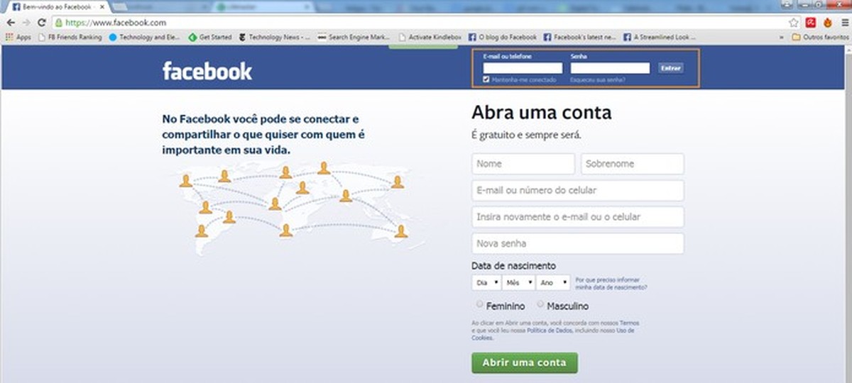 Como fazer login com várias contas de Facebook no mesmo navegador ...