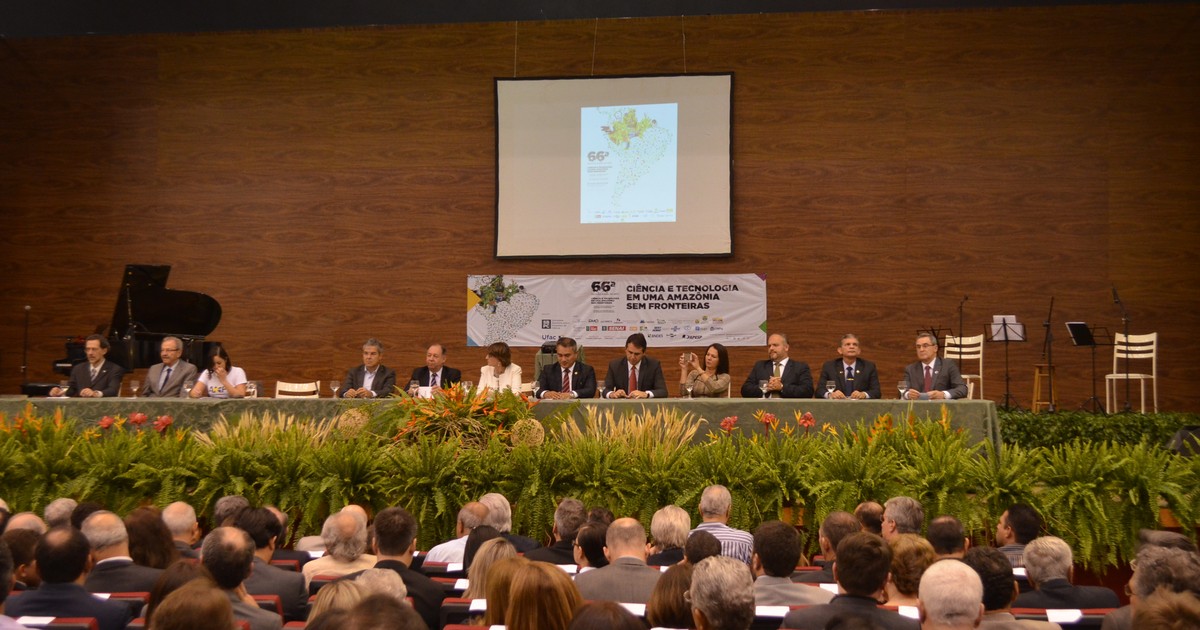 G1 - Com mais de 5 mil inscritos, 66ª reunião da SBPC começa no AC ...