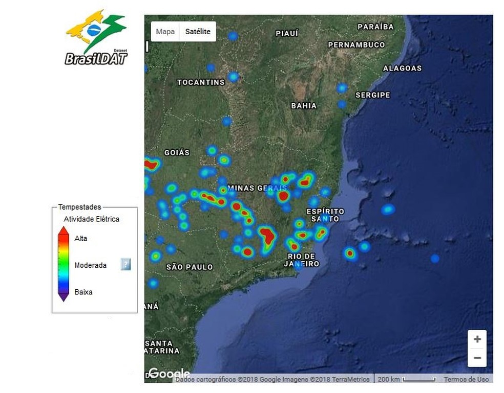 Instituto emite alerta por causa de chuvas e Grande Vitória tem ...