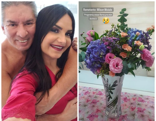 Viúva, Shayene Cesário recebe flores que marido comprou antes de morrer ...