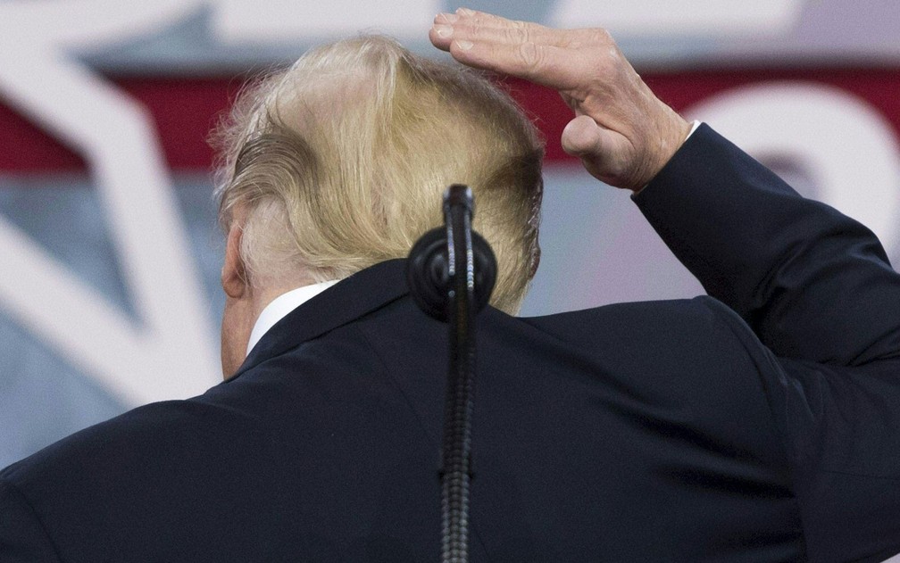 Trump diz que esconder sua careca 'dá muito trabalho’ | Mundo | G1