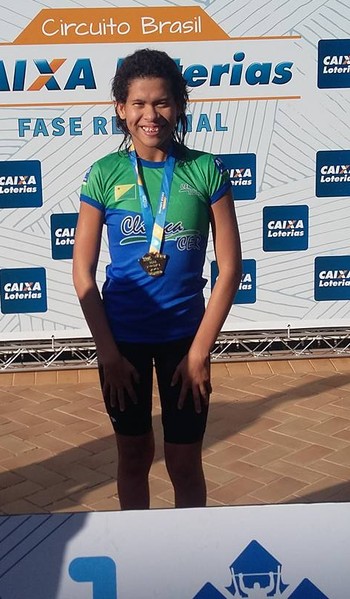 Rebeca Campos disputará Meeting de Natação Paralímpica, em Fortaleza