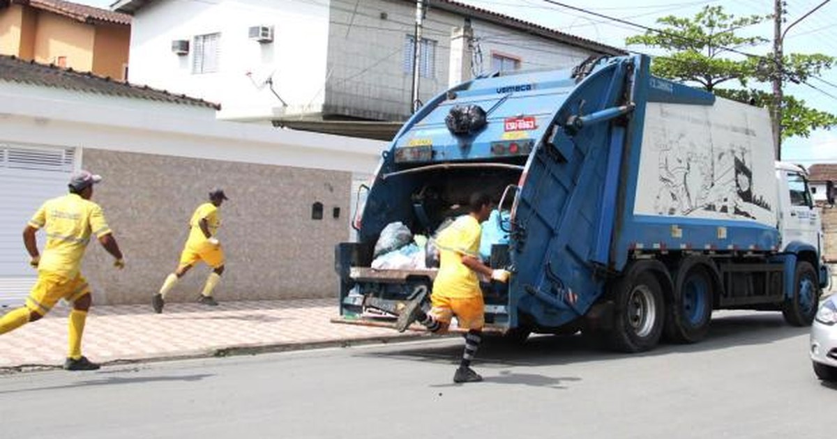 G1 - Coleta de lixo em Guarujá, SP, é normalizada após cinco dias ...