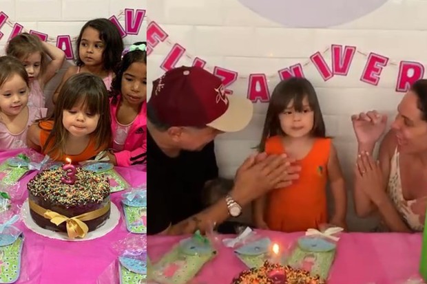Maurício Mattar comemora os 3 anos da filha com festinha na escola ...