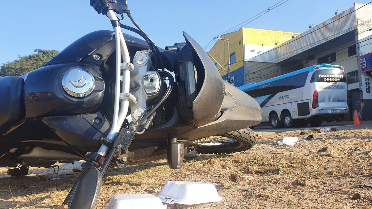 Motociclista Fica Ferido Em Acidente Com ônibus De Turismo Na Região