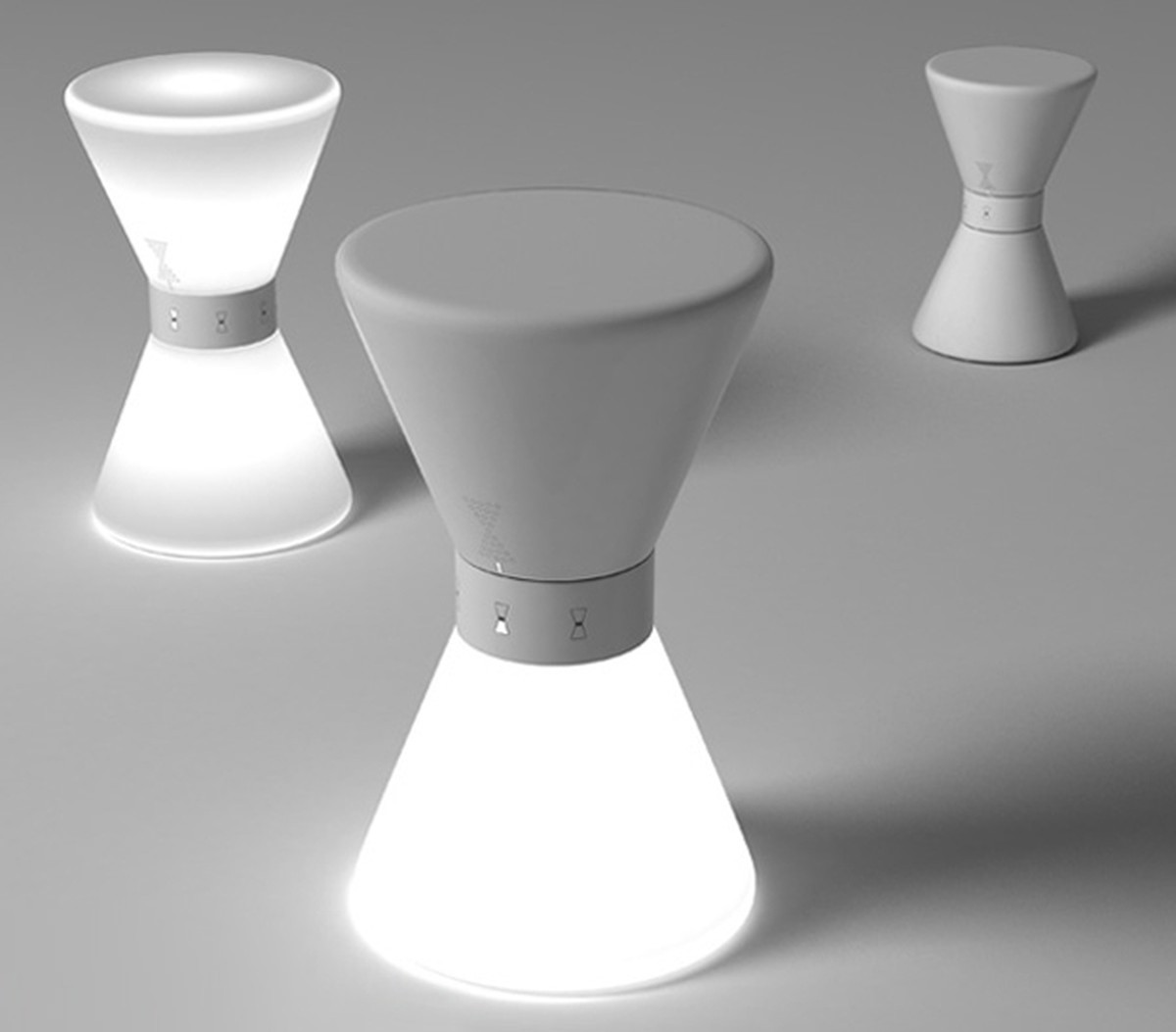 Luminária high-tech tem design inspirado em ampulheta | Notícias | TechTudo