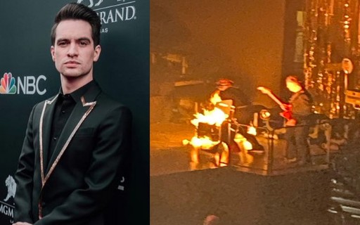 Palco de Panic! At The Disco pega fogo durante show nos EUA - Revista ...