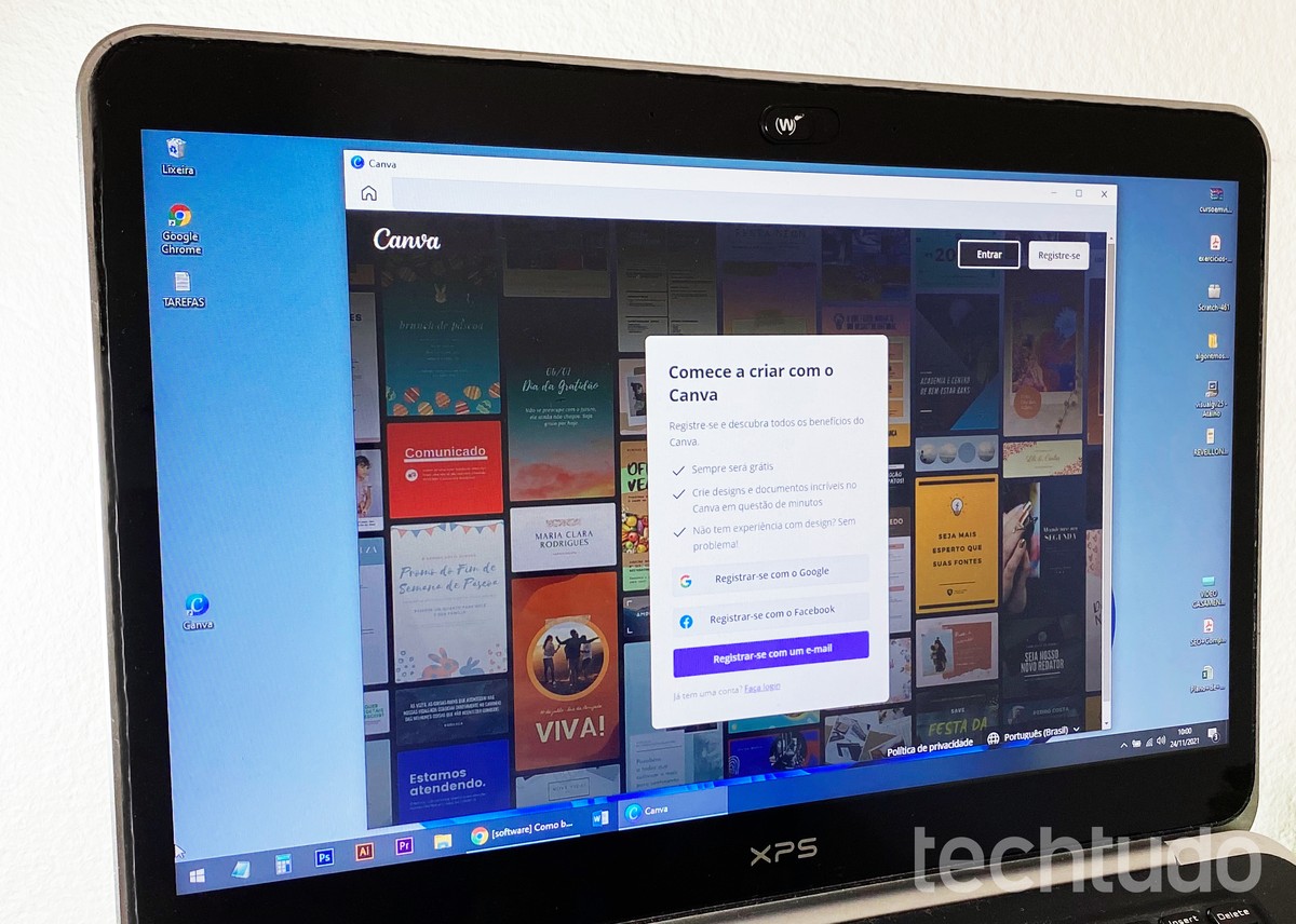 Como baixar Canva para PC | Editores | TechTudo