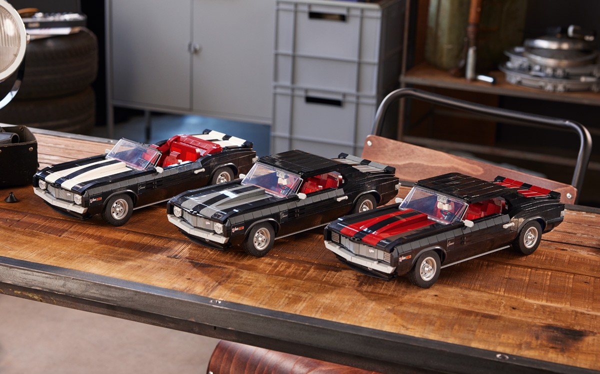 Chevrolet Camaro clássico de 1969 vira brinquedo de quase 1.500 peças ...