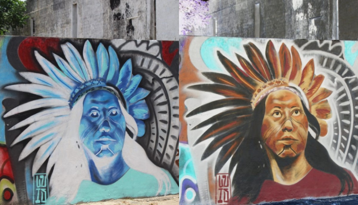 Artistas homenageiam Jaider Esbell com mural grafitado em Boa Vista ...