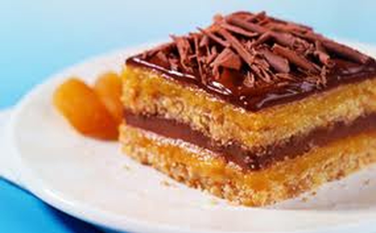 Pavê de chocolate e damasco | Doces e sobremesas | Receitas