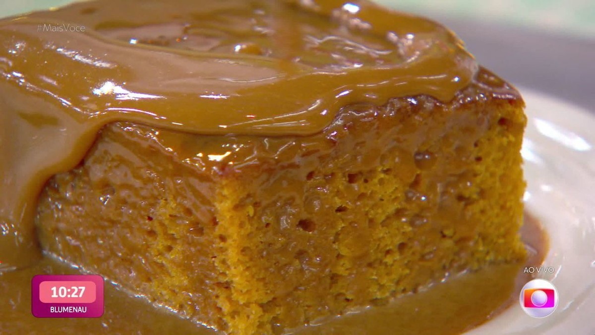 Bolo de leite queimado da Ana Maria Braga | Mais Você | Receitas