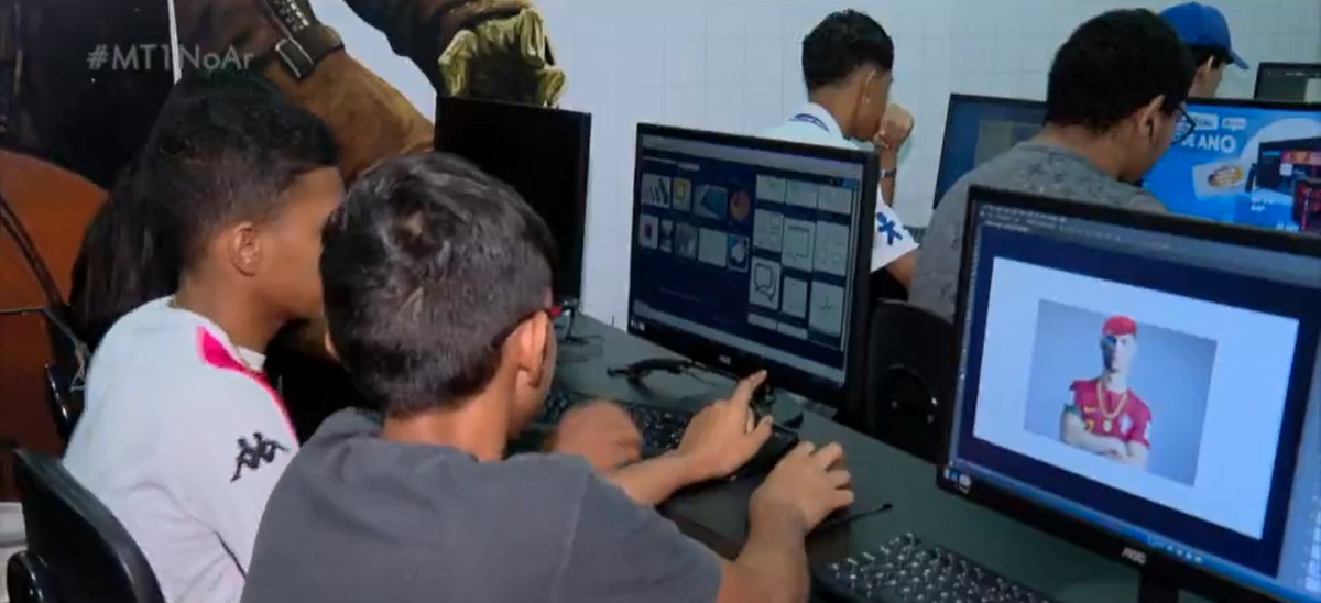 Gamers de MT: escolas ensinam a criar jogos, desenhar e até montar ...