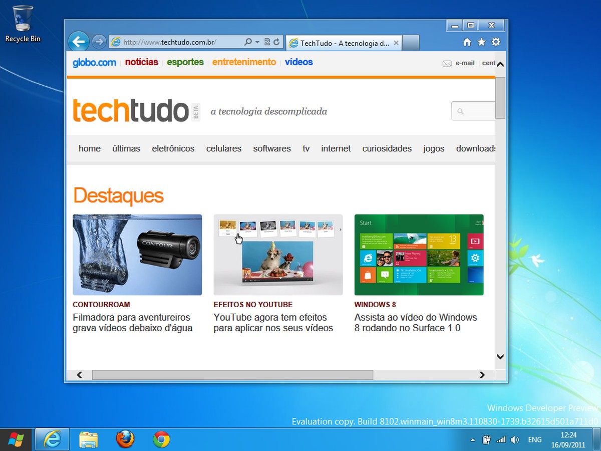 Microsoft explica velocidade do JavaScript no IE 10 | Notícias | TechTudo