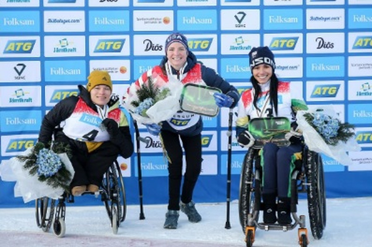 Aline Rocha fatura medalha de bronze no Mundial de para esqui cross ...