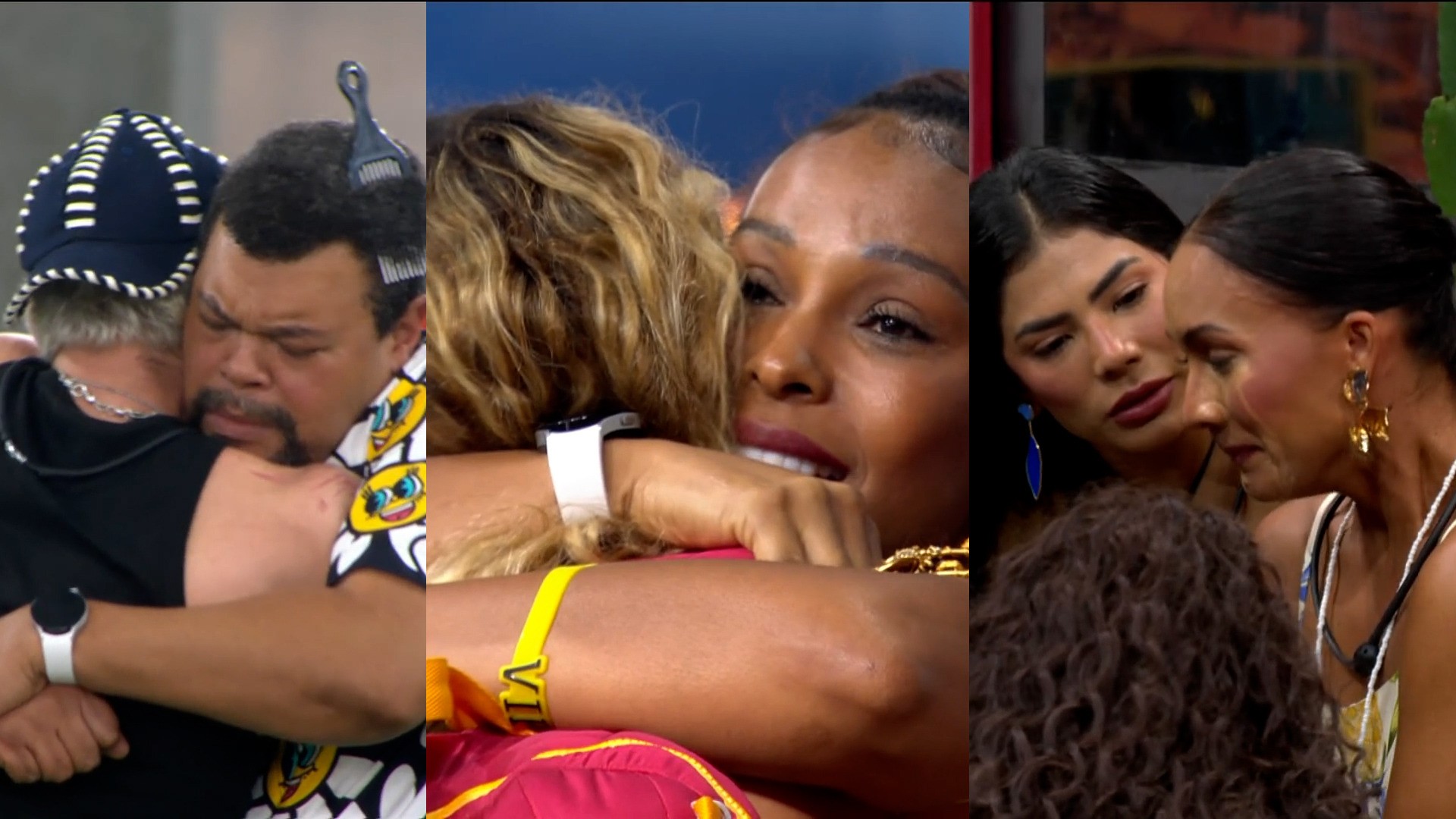 BBB 26: veja a reação dos participantes após Eliminação de Sarah ...