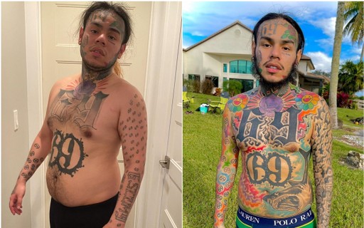 Rapper Tekashi 6ix9ine revela ter emagrecido 28 quilos e faz post de ... Rapper Tekashi 6ix9ine revela ter emagrecido 28 quilos e faz post de ...