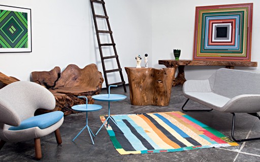 Arte e design no ateliê de Hugo França - Casa Vogue | Interiores