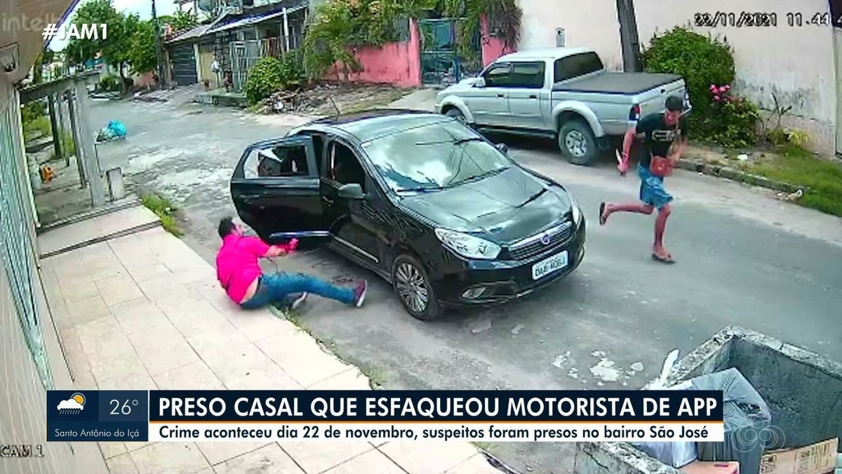 Casal é Preso Suspeito De Esfaquear Motorista De Aplicativo Durante