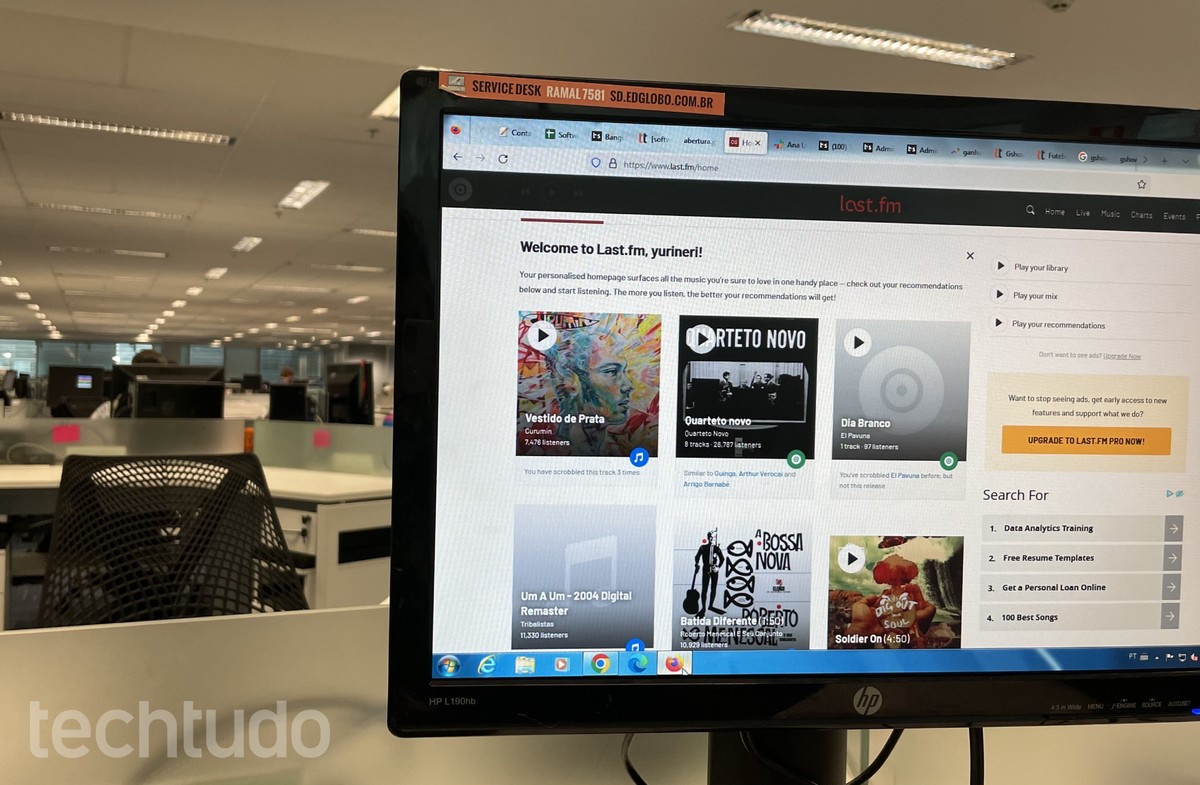 Last.fm: como rastrear músicas do Spotify na plataforma | Internet | TechTudo