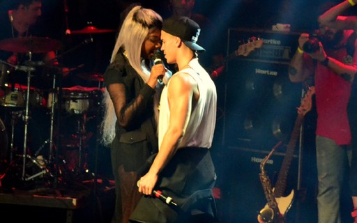 Clima esquenta entre Ludmilla e Biel durante show no Rio de Janeiro ...