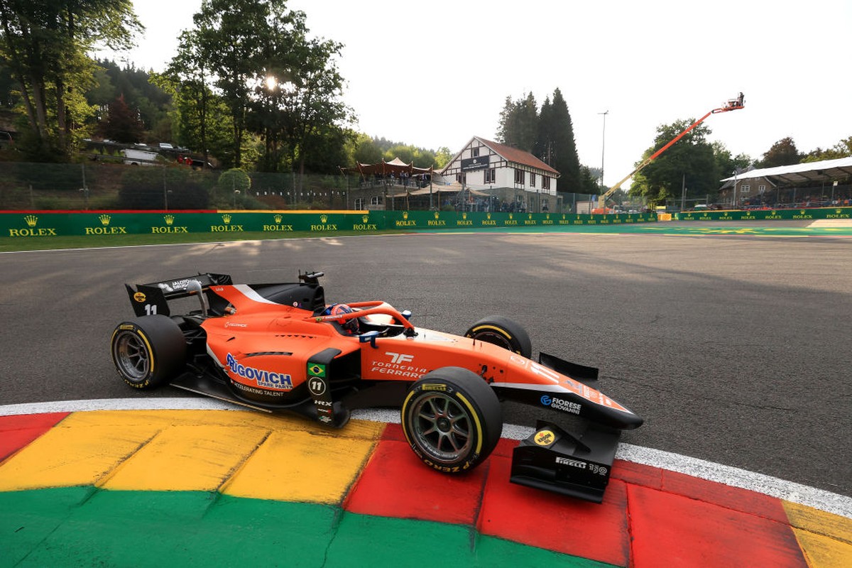 F2: Drugovich dá show de sete ultrapassagens e é 4º na Bélgica ...