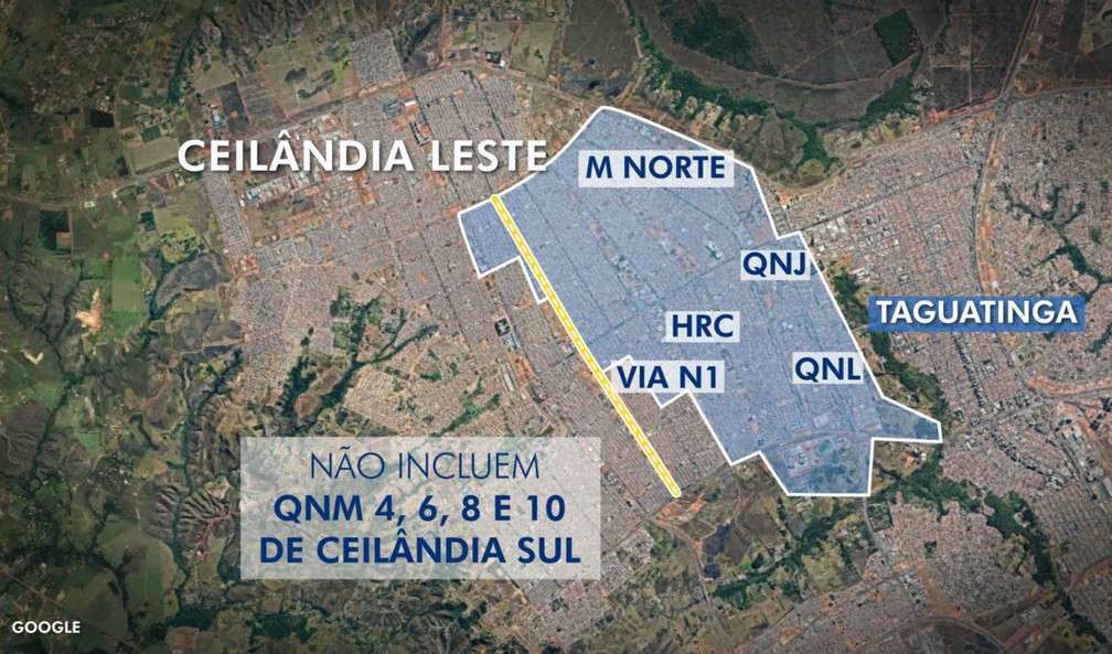 Racionamento volta a Ceilândia, Recanto e Riacho II nesta quinta no DF ...
