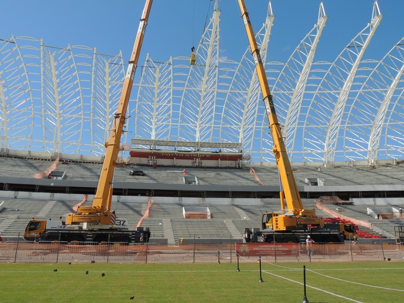 FOTOS: Beira-Rio avança e se aproxima de 90% de conclusão - fotos em ...