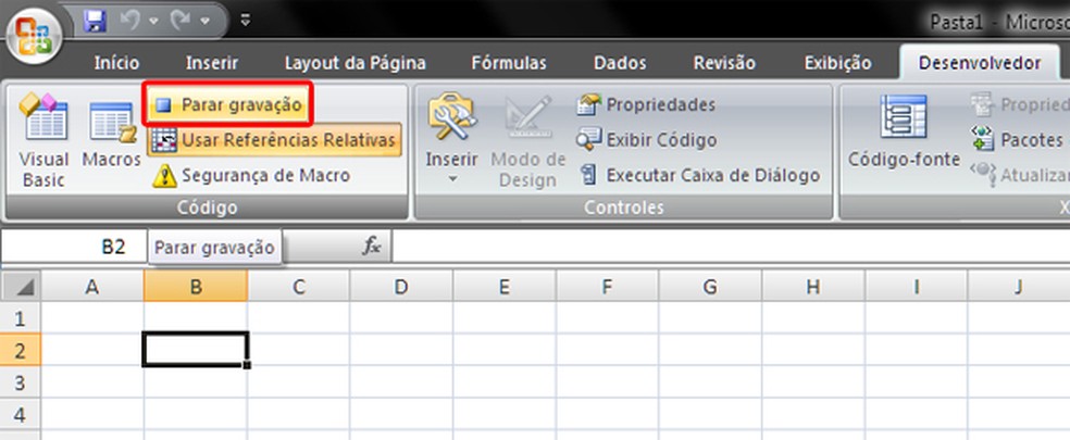 Como criar macros no Excel?