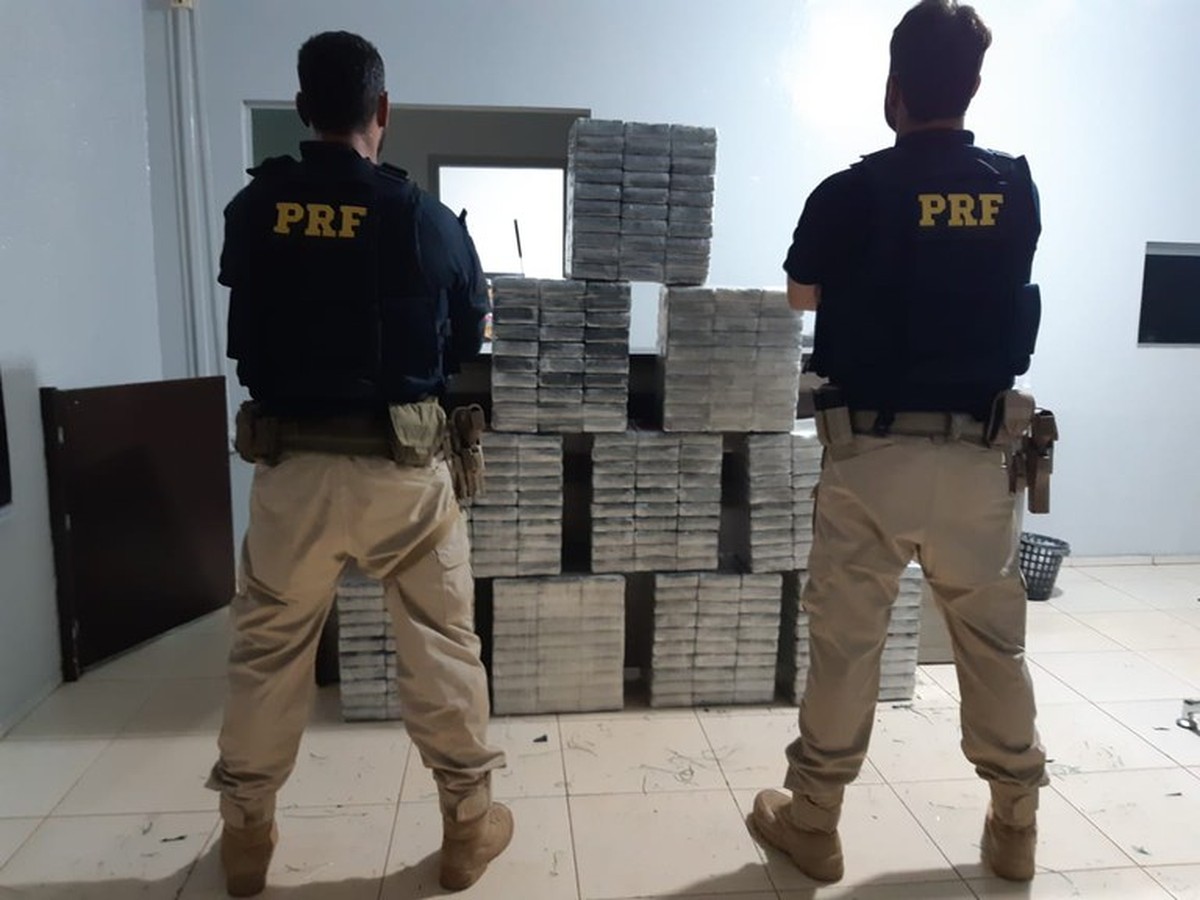 Operação Da Prf Apreende Mais De 300kg De Cocaína Na Br 163 Em Mt