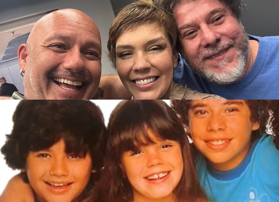 Simony mostra reencontro com a Turma do Balão Mágico