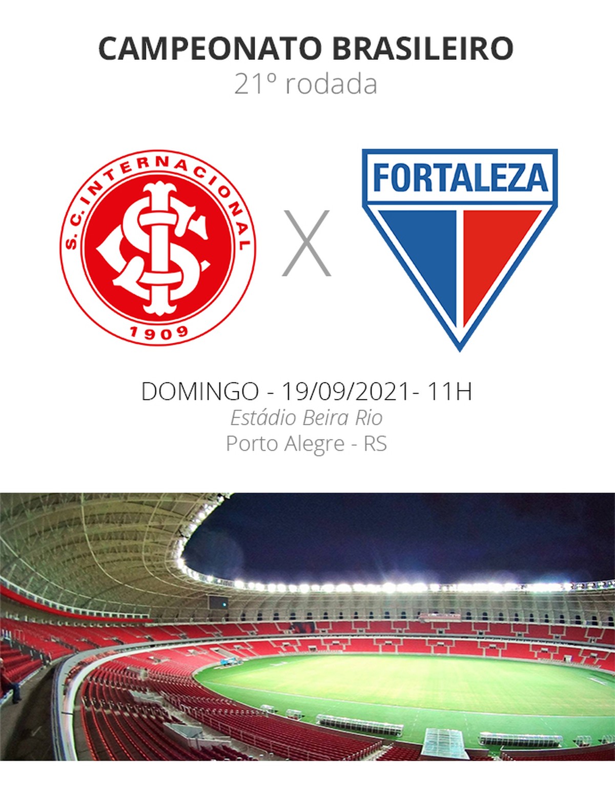 Inter X Fortaleza Veja Onde Assistir Escalações Desfalques E
