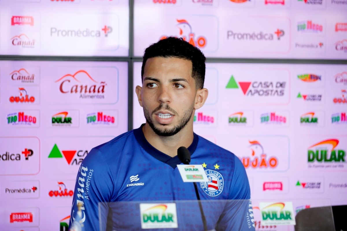 Flávio comemora oportunidades como volante e espera mudar fase do Bahia ...