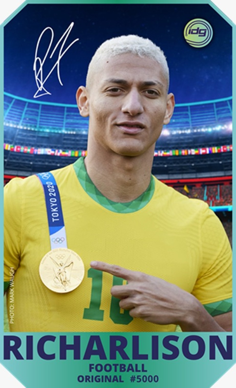 Richarlison lança linha de NFTs com cards colecionáveis e experiência ...