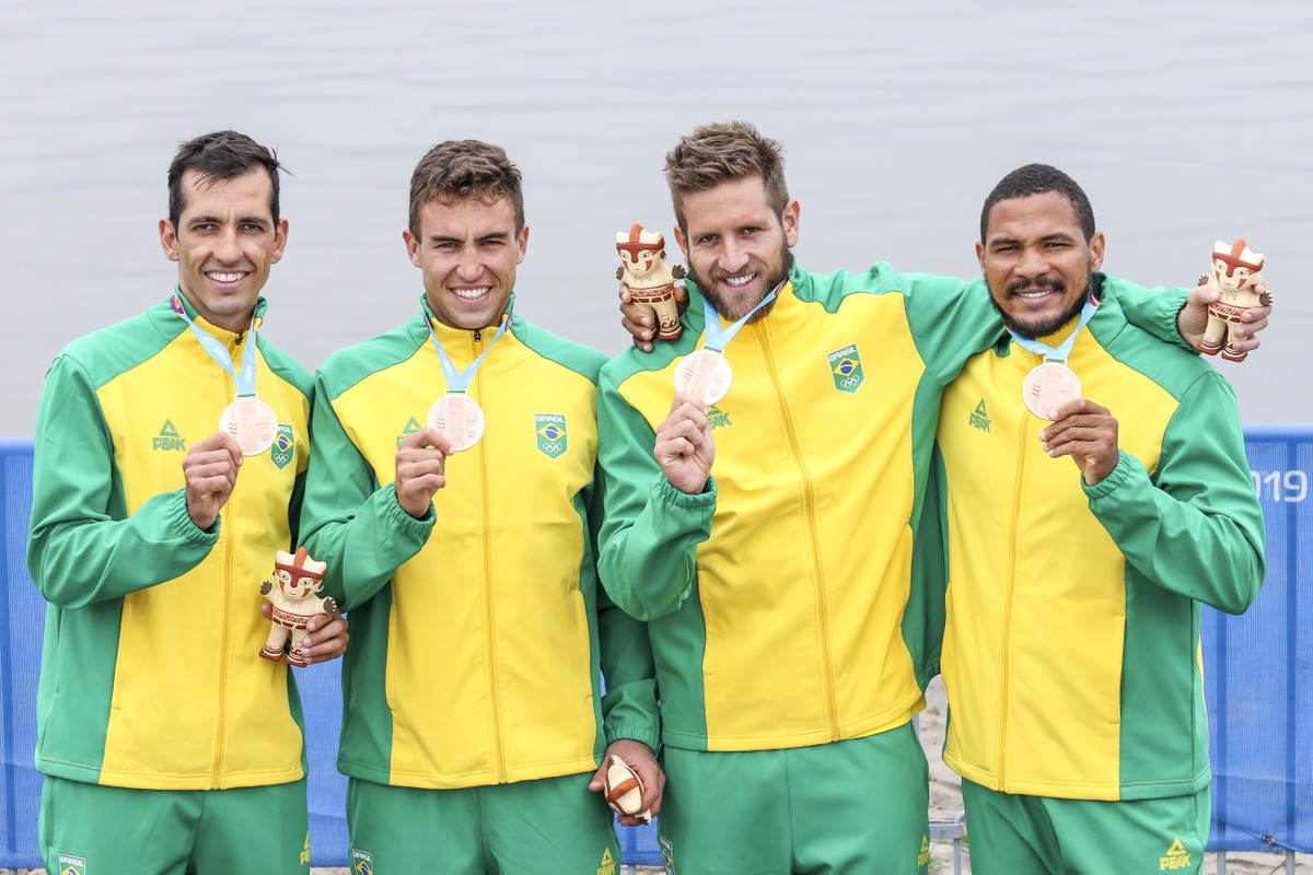 Brasil conquista dois bronzes em primeiro dia de finais do remo no Pan ...