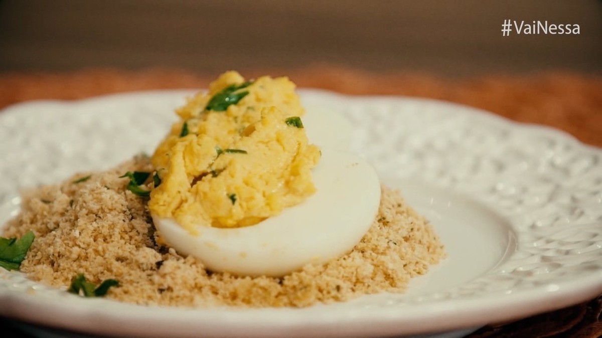 ‘Vai Nessa’ ensina um ovo recheado super prático | Vai Nessa | Receitas