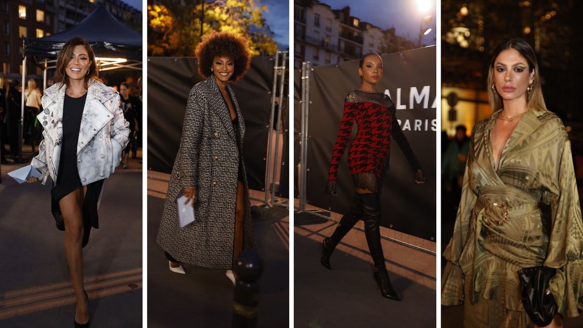 Brasileiros são destaque em desfile durante a semana de moda de Paris ...